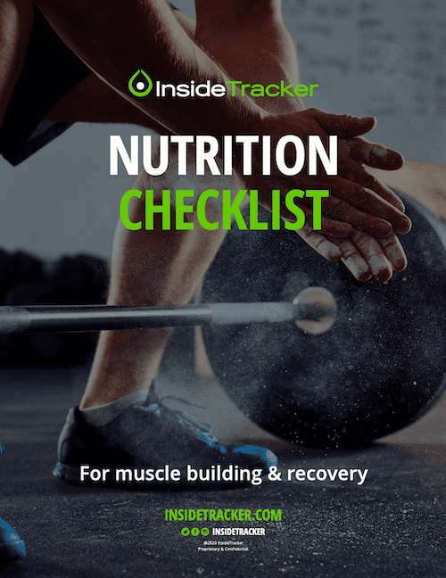 Nutrition Checklist for Muscle Building & Recovery